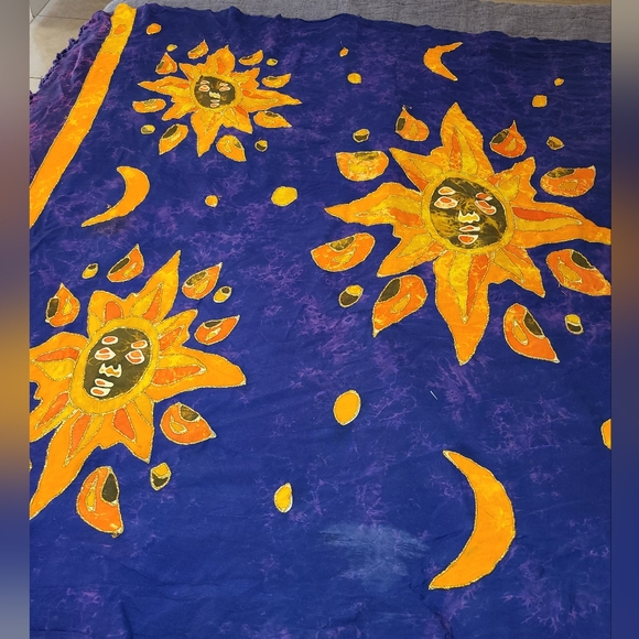 Wall Decor | Purple Sun And Moon Tapestry | Poshmark